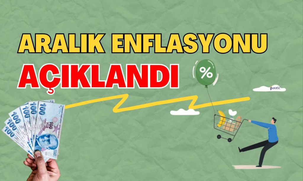 TÜİK 2023'ün Son Enflasyon Rakamını Açıkladı! | Paratic TÜİK 2023'ün Son Enflasyon Rakamını Açıkladı! | Paratic