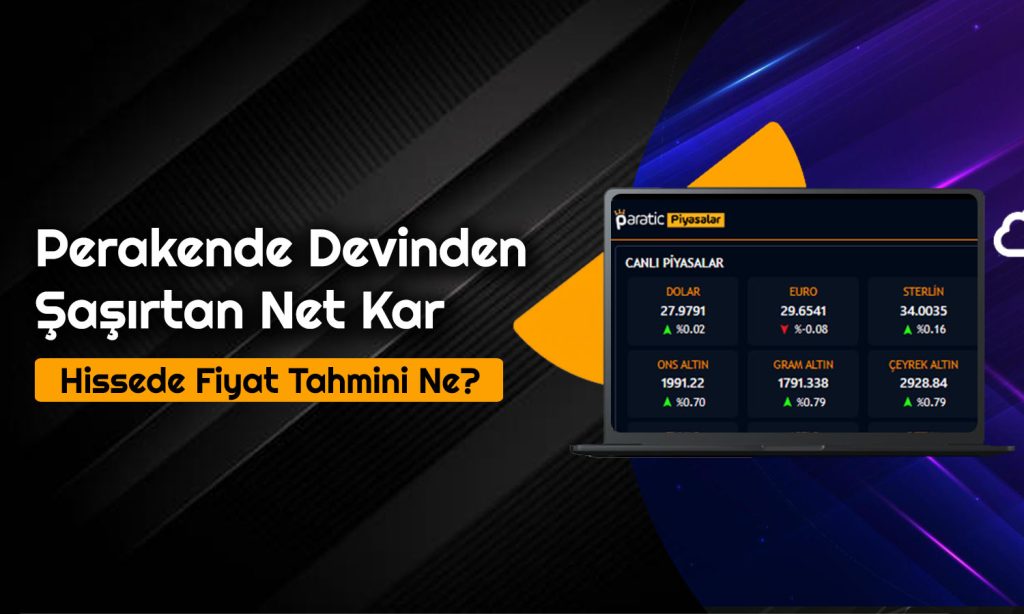 Hisse Hedef Fiyatı 112 TL Olan Şirketten Dikkat Çeken Bilanço | Paratic Hisse Hedef Fiyatı 112 TL Olan Şirketten Dikkat Çeken Bilanço | Paratic