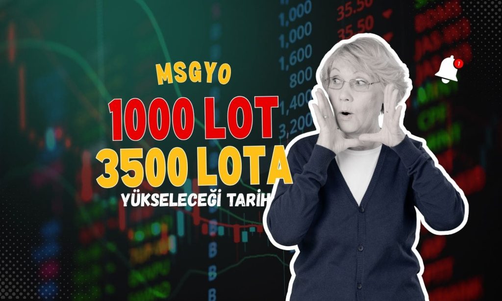 GYO'da 1000 lotun 3500 lota yükseleceği tarih açıklandı | Paratic