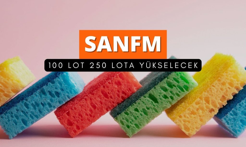 Sanifoam'da (SANFM) 100 lot 250 lota yükselecek | Paratic